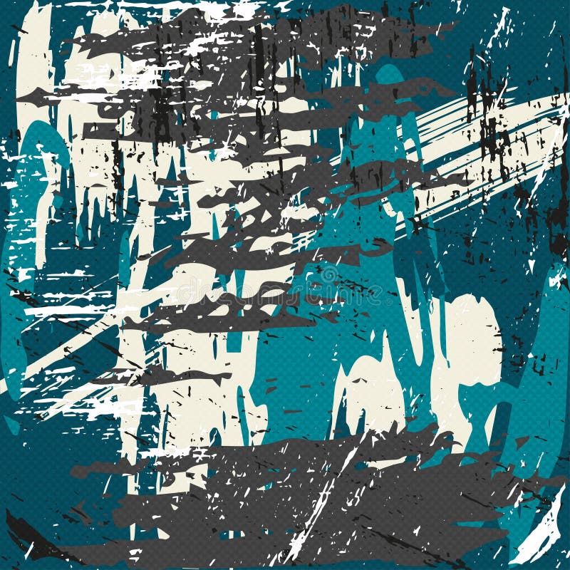 Colored Abstract Pattern Graffiti Stock Vector - Illustration of ...