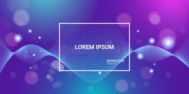 Colored Abstract Technology Background Wave Design Curve Lines Light ...