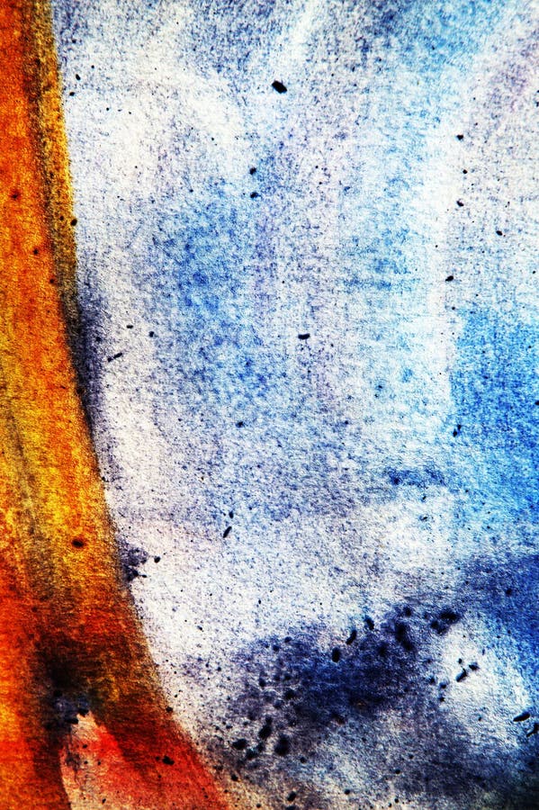 Colored Abstract Textures Extreme Rust Closeup Stock Image - Image of ...