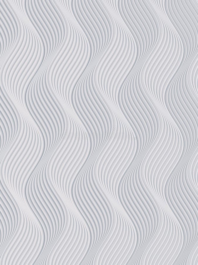 Colored Twisted Shape. Computer Generated Abstract Geometric 3D Render ...