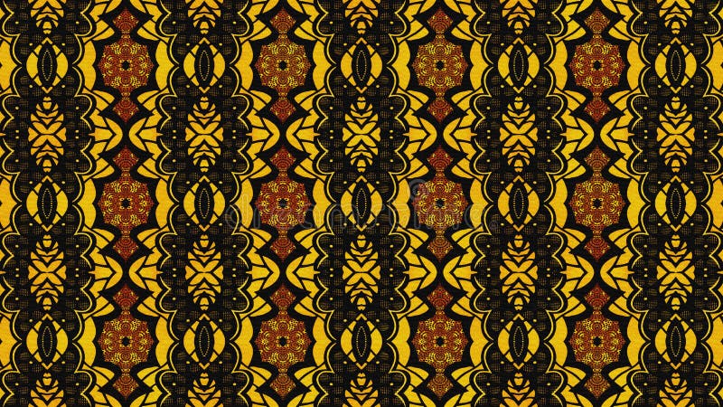 Colored African Fabric - Seamless and Textured Pattern, Geometric ...