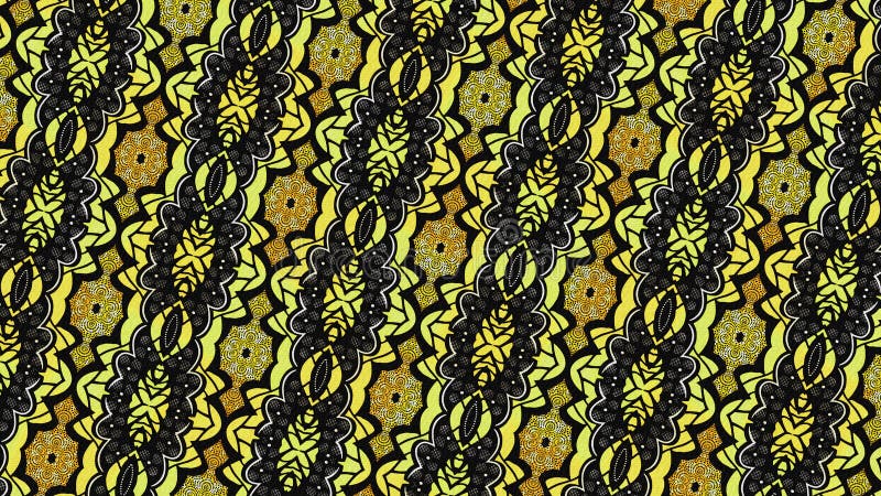 Colored African Fabric – Seamless and Textured Pattern, Photo Stock ...