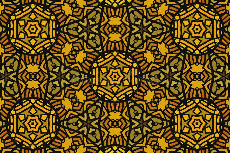 Colored African Fabric – Seamless and Textured Pattern, Geometric ...