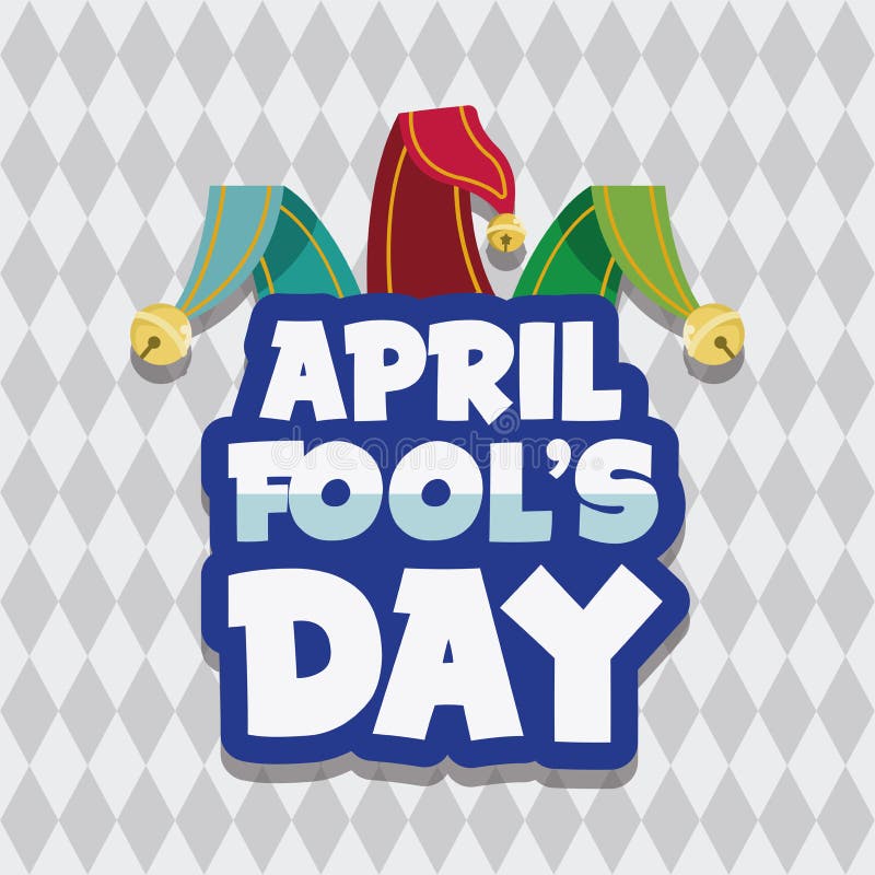 Colored April Fools Day Poster Vector Stock Vector - Illustration of ...