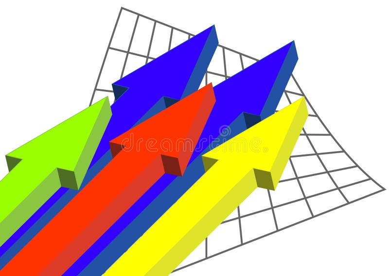 Colored Arrows Picture. Image: 8204233
