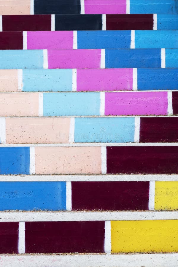 Colored background stock photo. Image of steps, paint - 195250246
