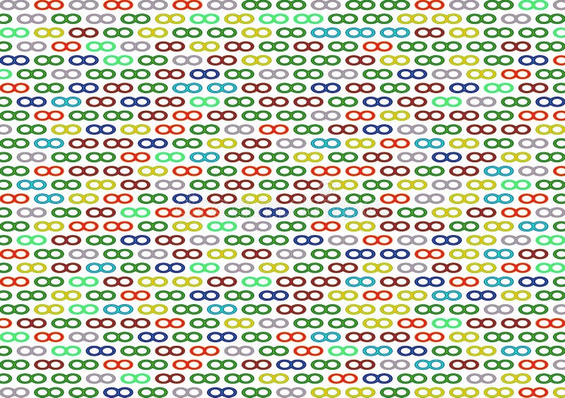Colored Background Infinity Stock Illustration - Illustration of ...