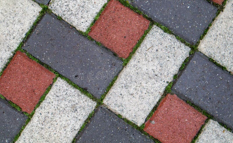 Colored Background and Texture of New Paving Slabs. the Texture of the ...