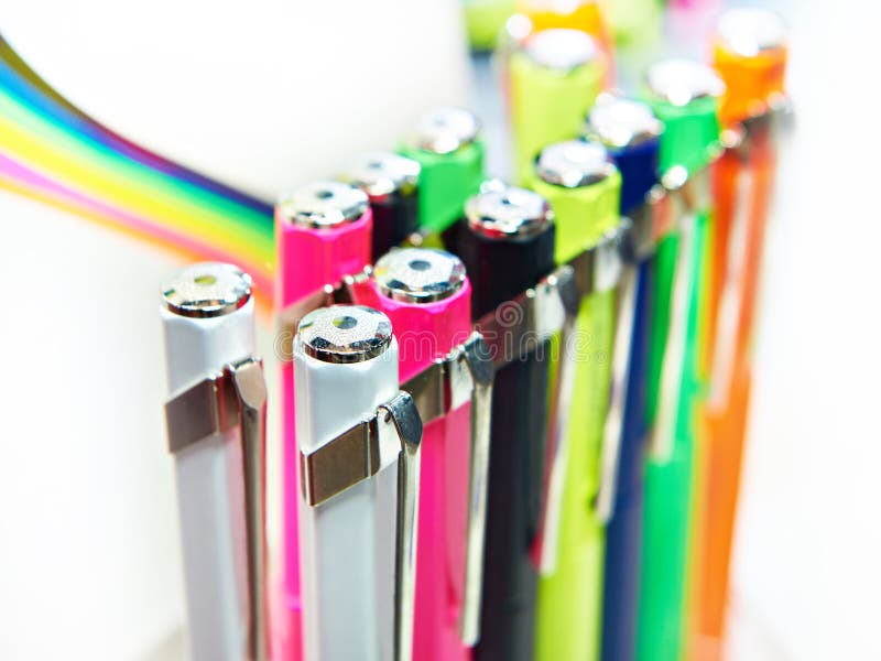 702 Colored Ballpoint Pens Stock Photos - Free & Royalty-Free Stock ...