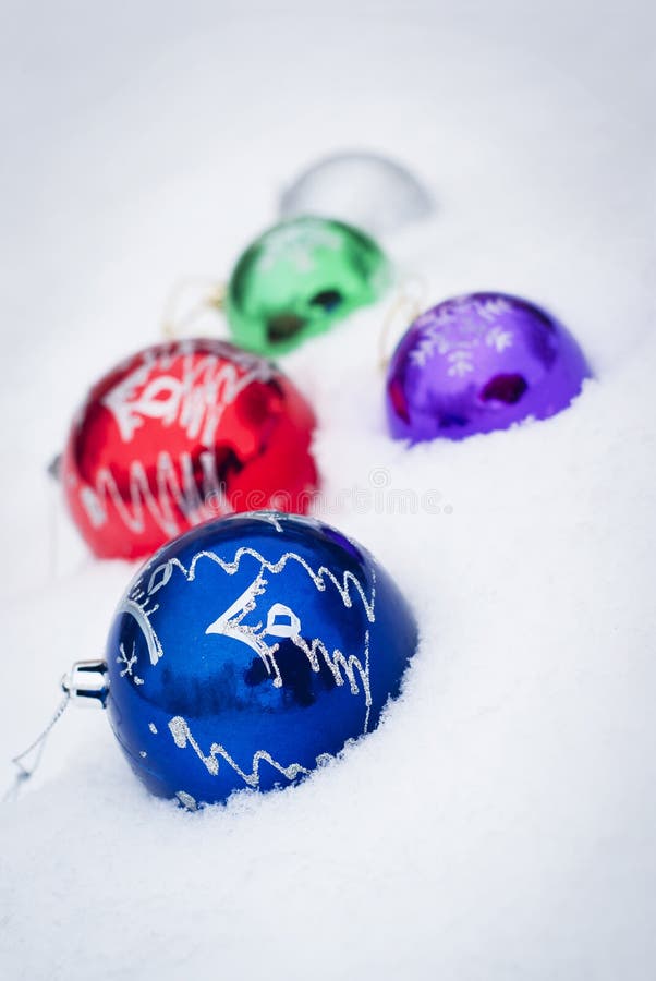 Colored balls stock image. Image of christmas, holiday - 28207849