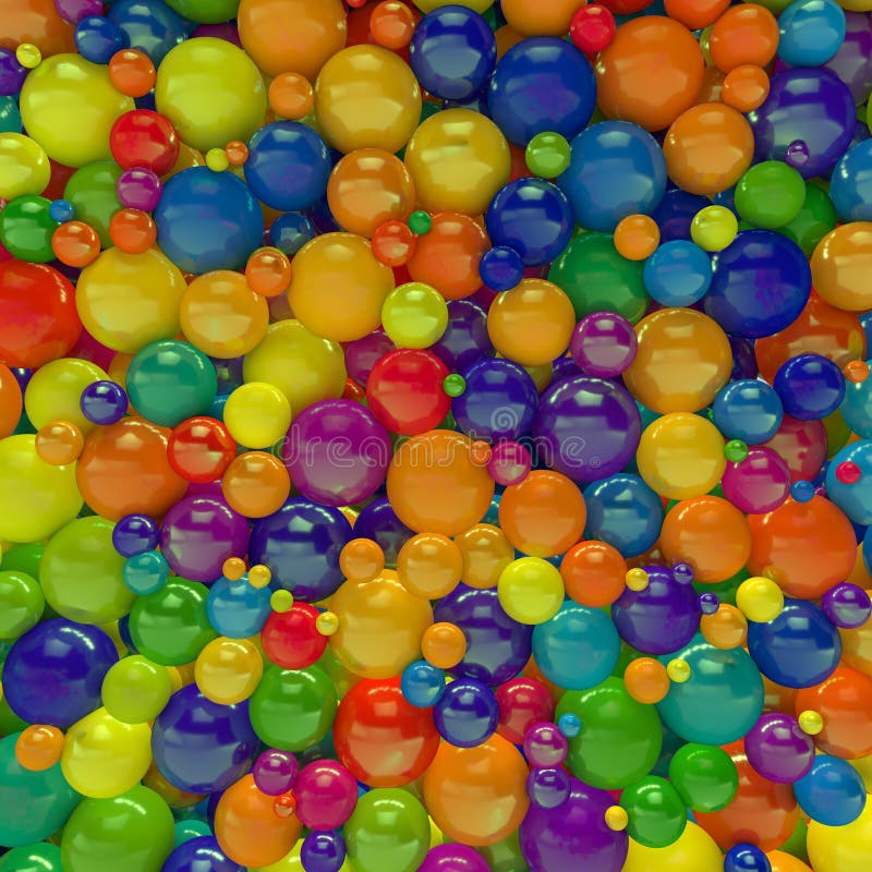Colored balls stock illustration. Illustration of blue - 88703918