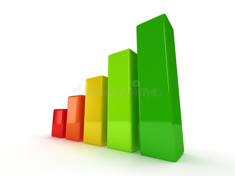 Colored Bar Graph Picture. Image: 33397420