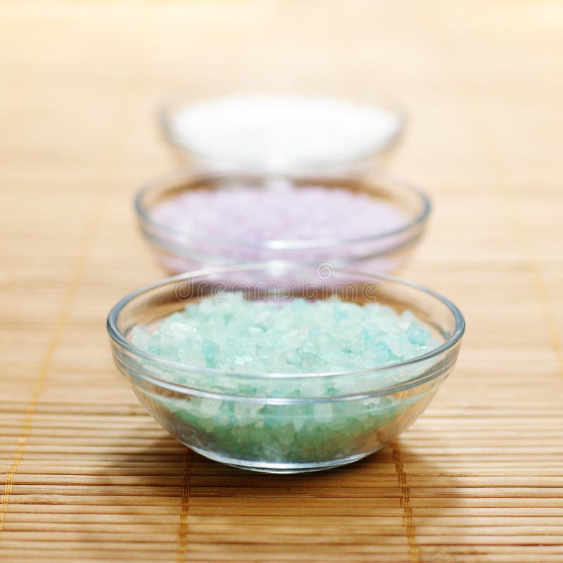 Colored Bath Salt Picture. Image: 8007687