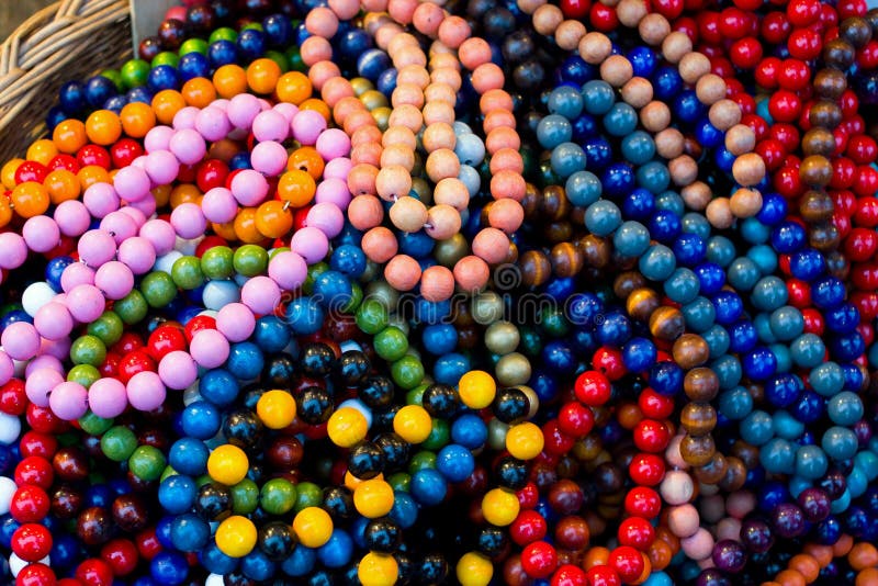 Colored beads stock image. Image of beads, text, decoration - 33086905