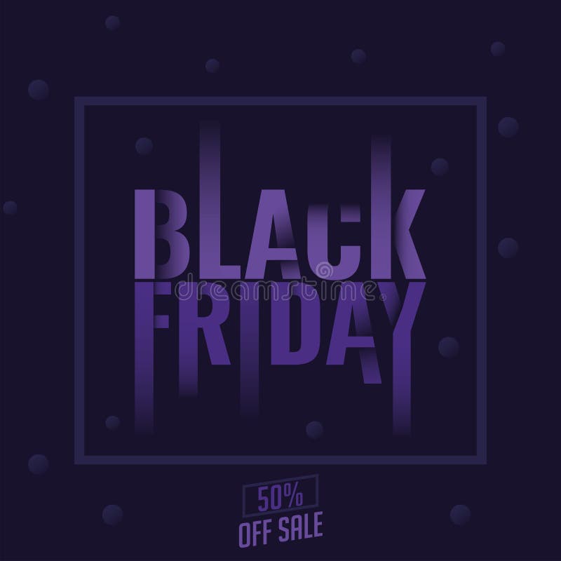 Colored Black Friday Sale Advert Poster Vector Stock Vector ...