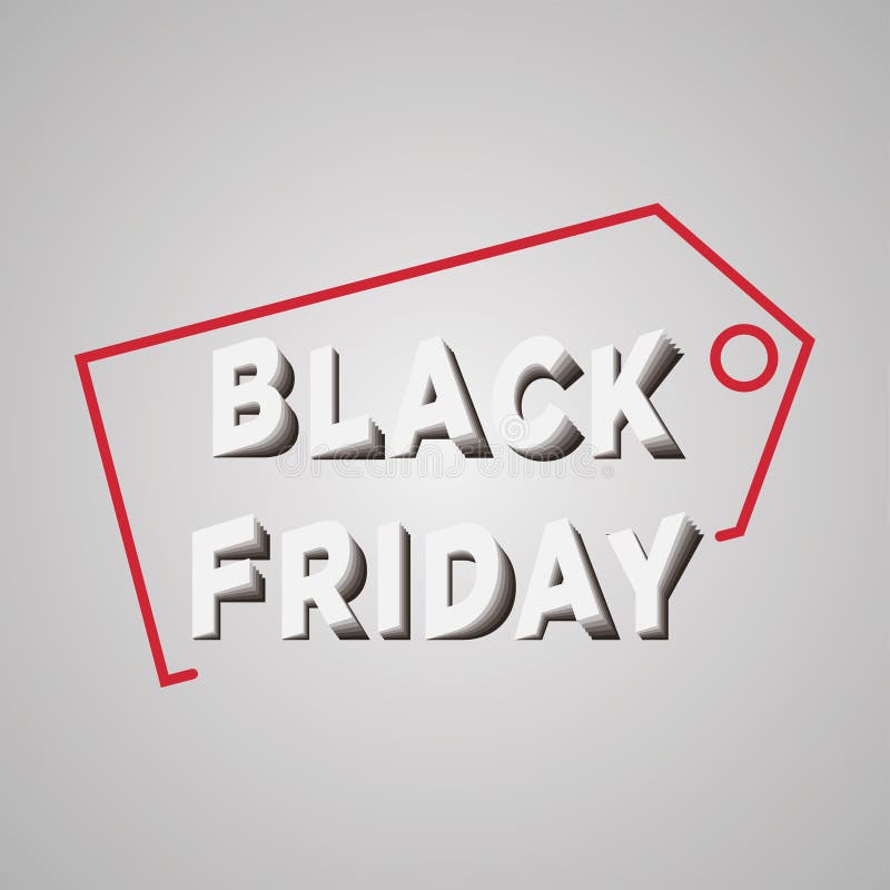 Colored Black Friday Sale Advert Poster Vector Stock Vector ...