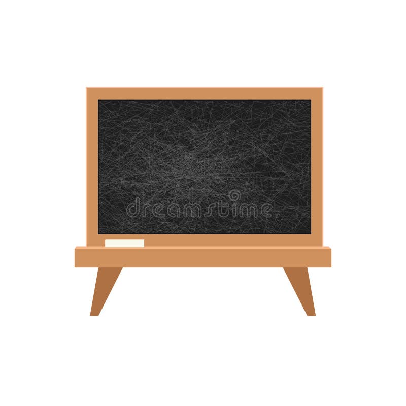 Blackboard icon stock vector. Illustration of chalk, vector - 64765611