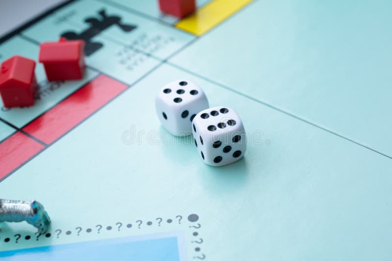 Colored Board Game Figures on the Playing Field, Board Game, Soft Focus ...