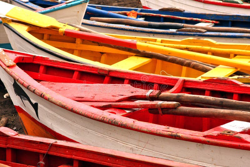 Colored boats stock photo. Image of malacca, asia, monk - 47518228