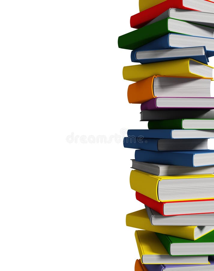 Books frame stock illustration. Illustration of culture - 7160577
