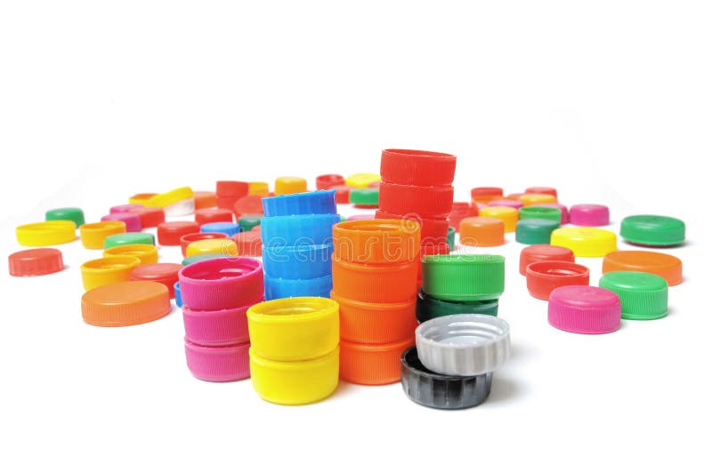 Colored Bottle caps stock image. Image of multicolored - 16604533