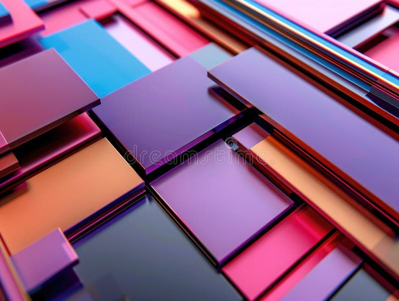 Colored Boxes Close Up stock illustration. Illustration of colors ...