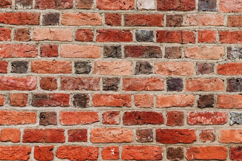 Colored Brick Wall Texture Grunge Background Stock Image - Image of ...
