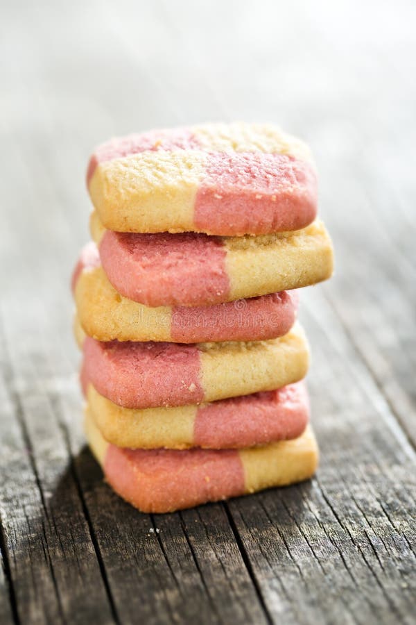 Colored butter biscuits stock image. Image of snack, dessert - 60062497