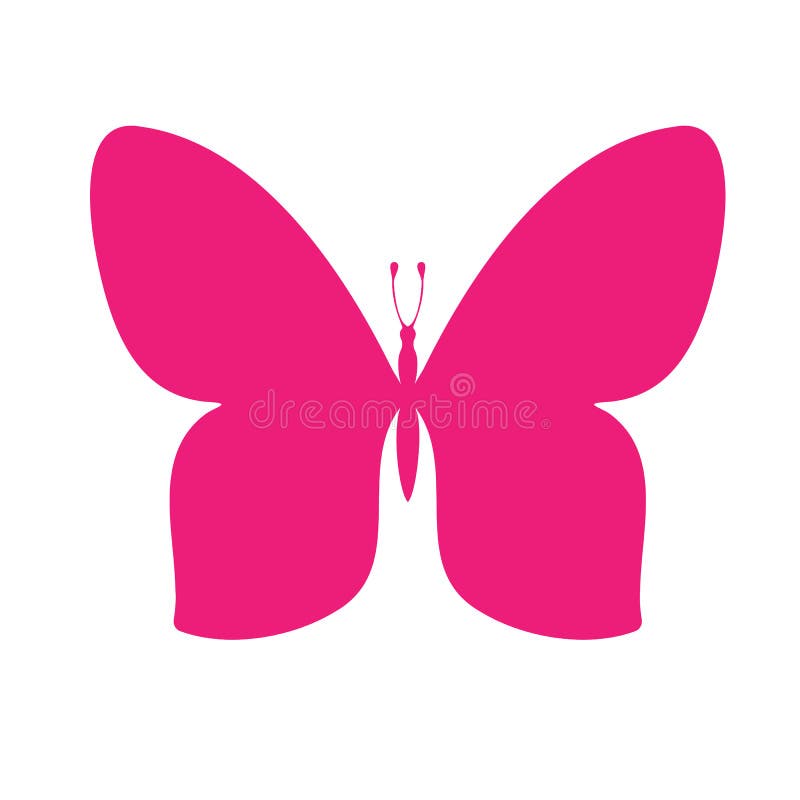 Colored Butterfly , Vector Illustration, Icon.Template for Printing ...