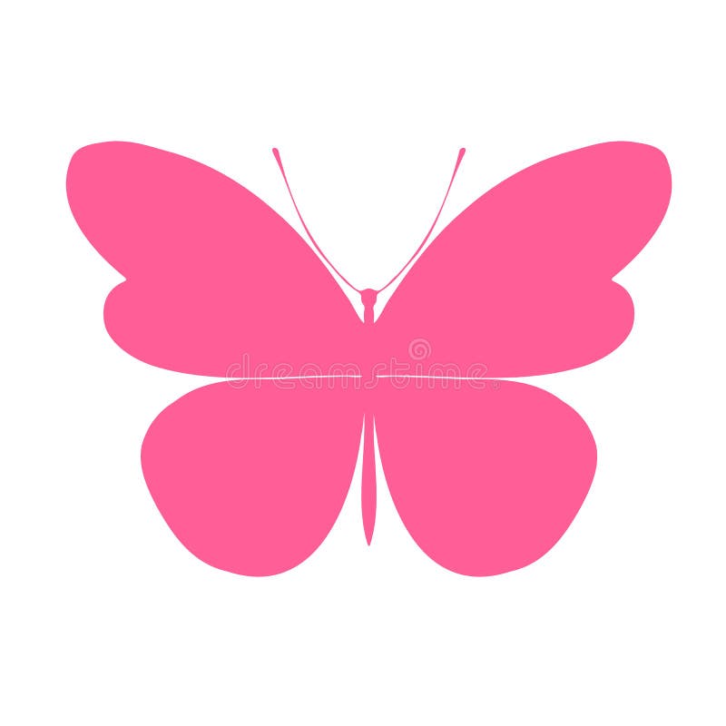 Colored Butterfly , Vector Illustration, Icon.Template for Printing ...