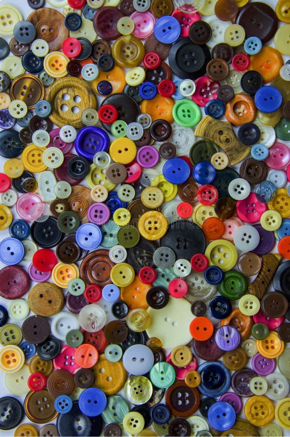 Buttons both new and old stock photo. Image of togetherness - 109138932