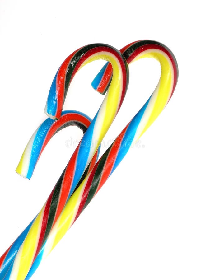 Colored Candy Canes stock image. Image of treats, colored - 325409