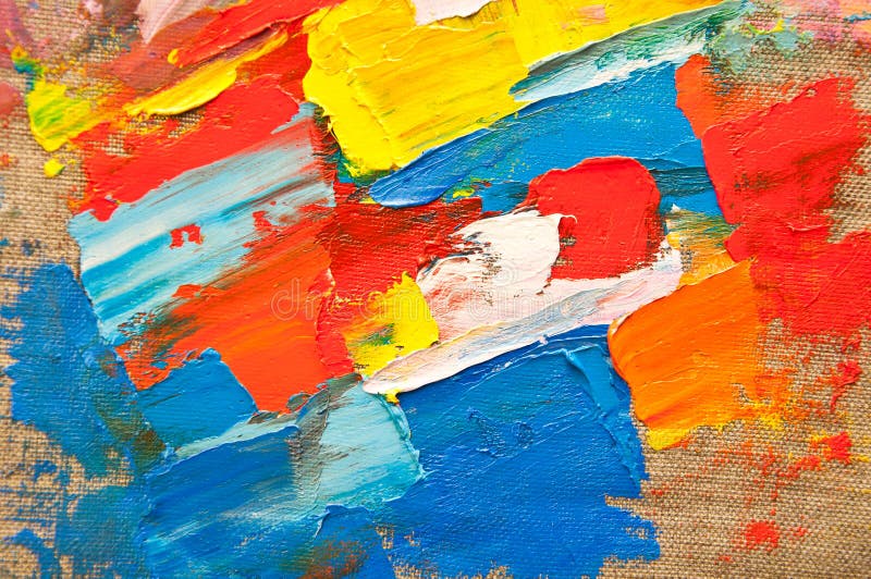 Colored Canvas stock image. Image of multi, liquid, artist - 21176149
