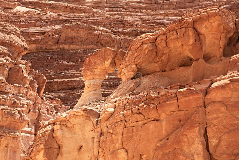 Colored Canyon. stock photo. Image of summer, heat, stone - 15145872