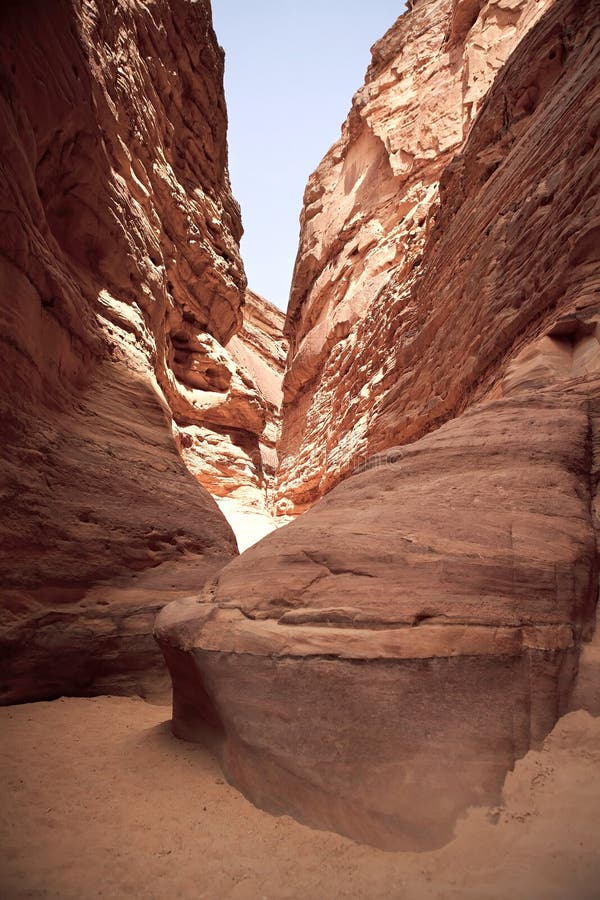 Colored Canyon. stock photo. Image of heat, nature, rock - 15153398