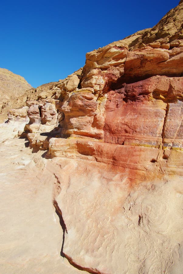 Colored canyon stock photo. Image of geology, hiking, guide - 7334496