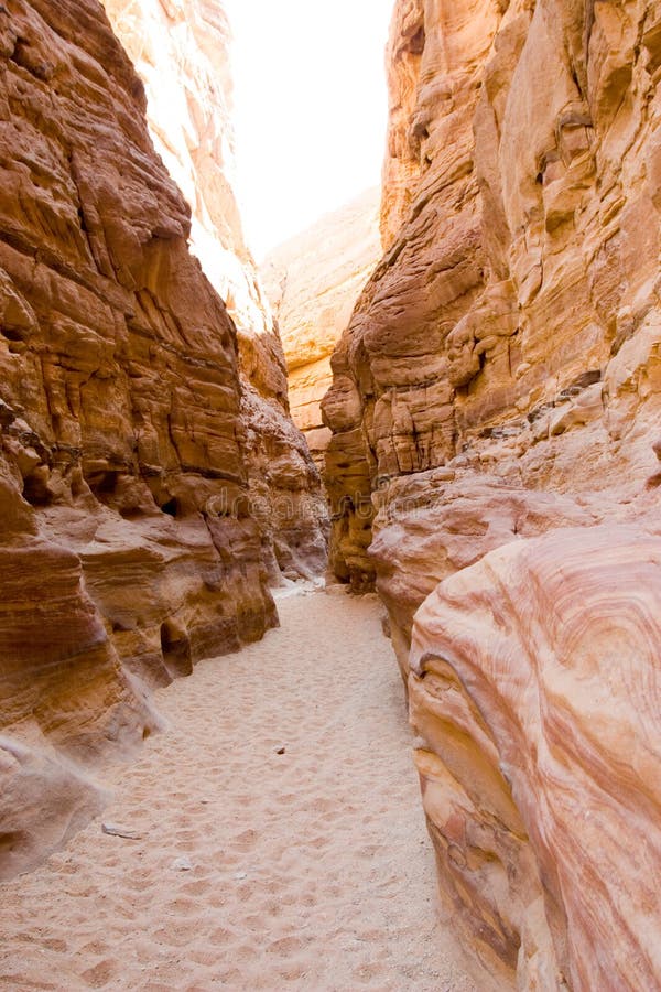 Colored canyon stock image. Image of hike, egypt, colored - 760117