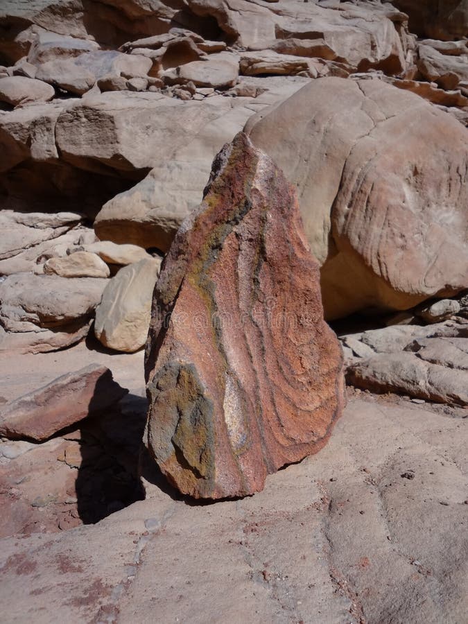 Colored Canyon in Egypt stock image. Image of heat, desert - 62292371