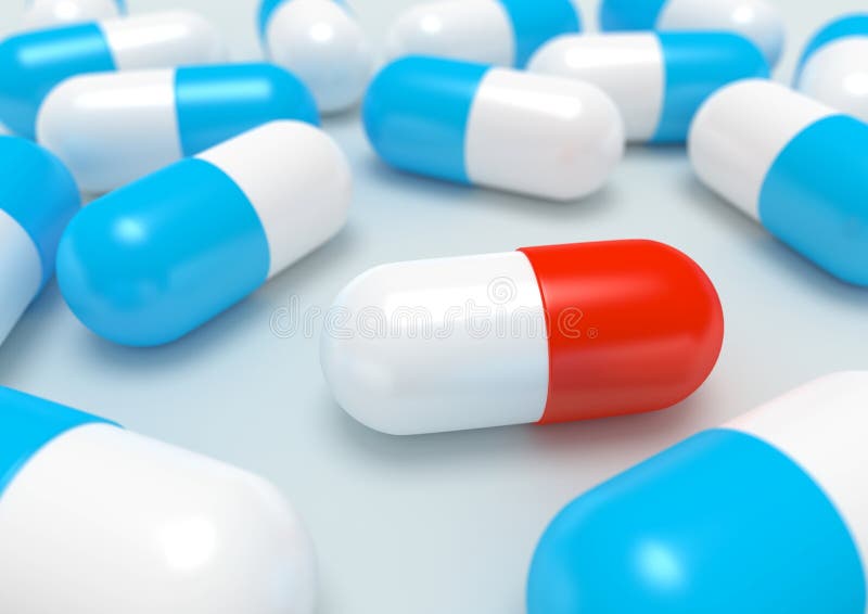 Colored capsules stock illustration. Illustration of life - 24762661