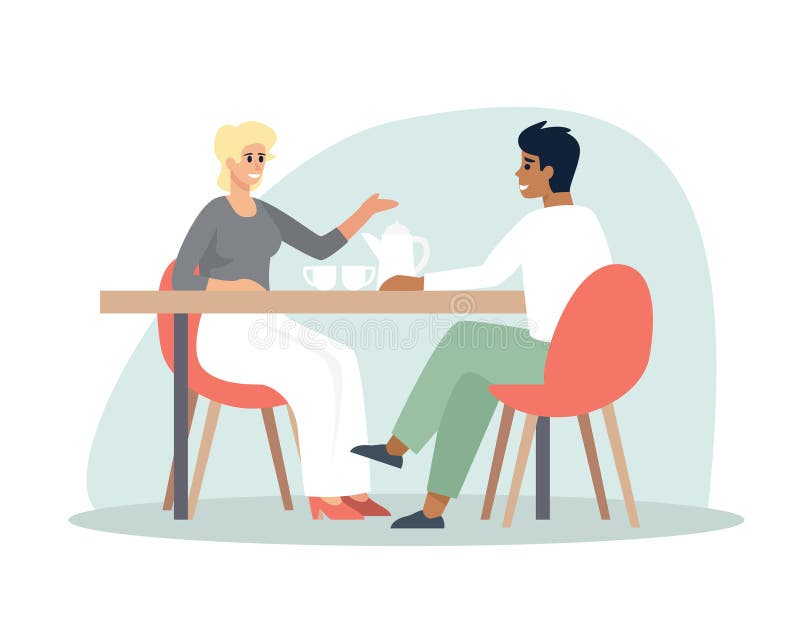 Cartoon Socializing Stock Illustrations – 477 Cartoon Socializing Stock ...