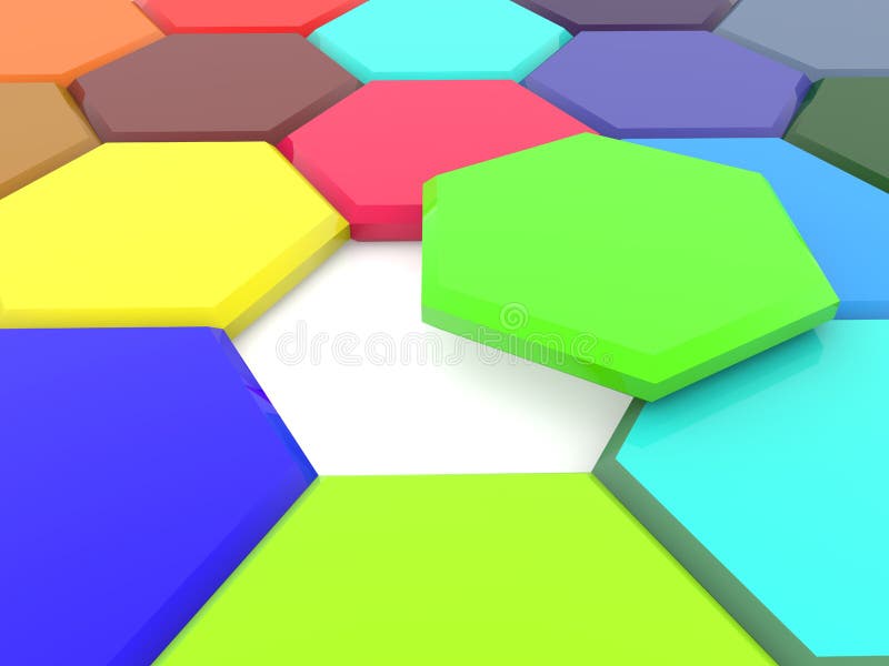 Colored cells on a white stock illustration. Illustration of business ...