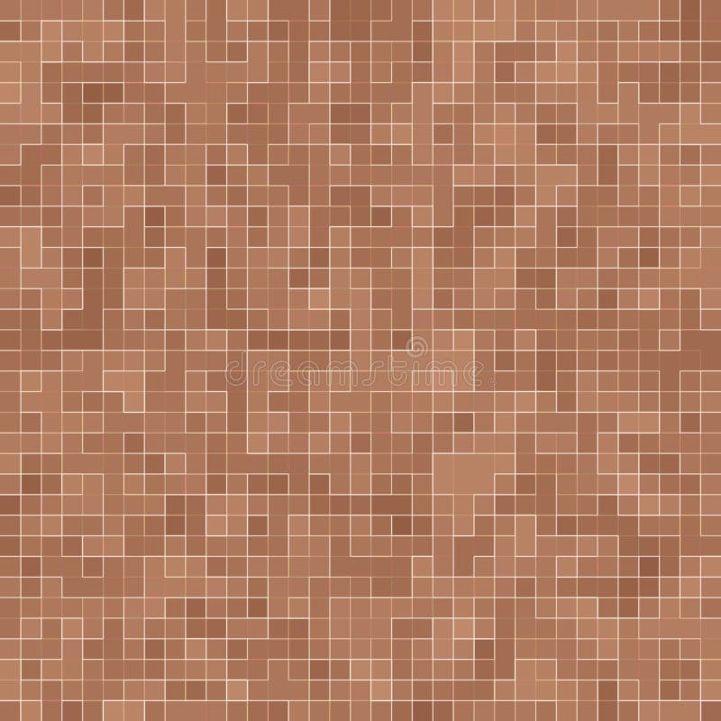 Colored Ceramic Stones. Abstract Smooth Brown Mosiac Texture Abstract ...