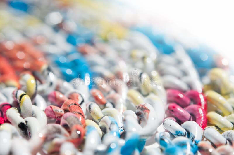 Colored chain lines stock photo. Image of detail, pattern - 53731374