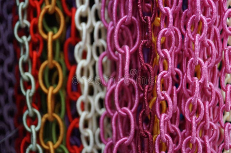 Colored chains stock photo. Image of chain, forming, heavy - 47335098
