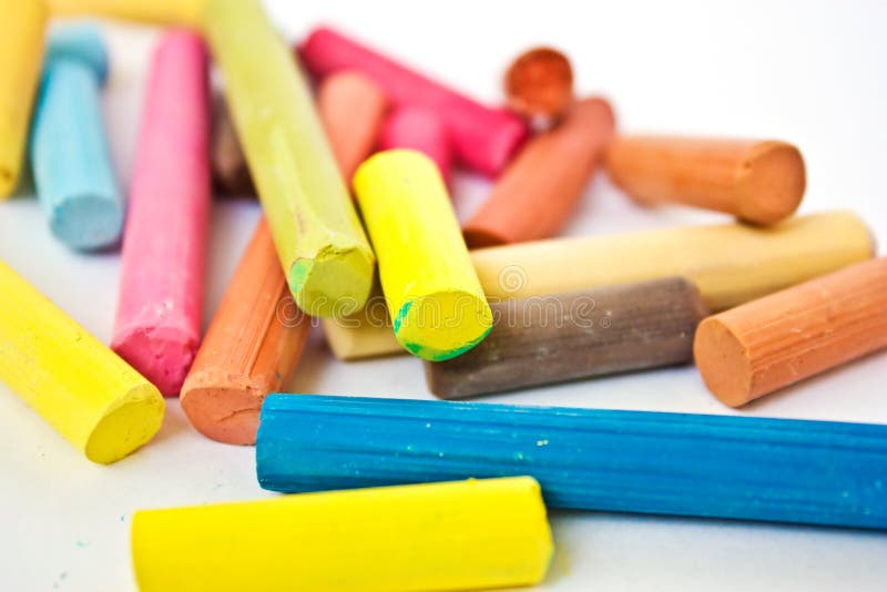 Colored chalk stock image. Image of info, communication - 15720701