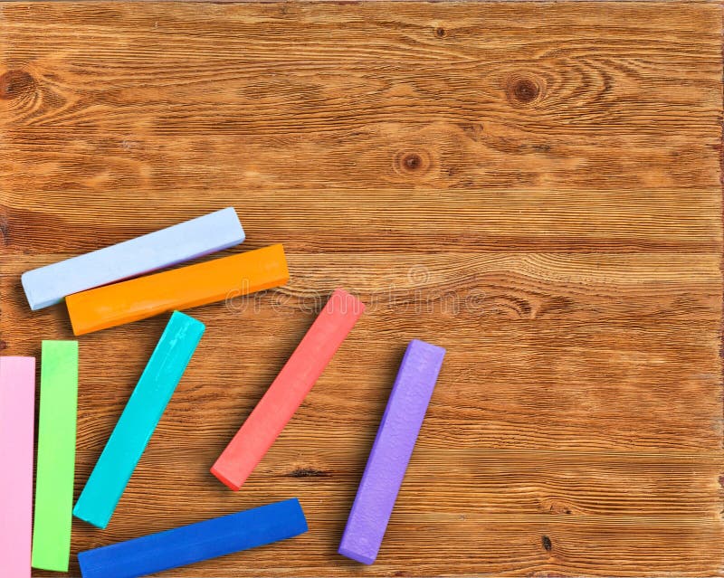Colored chalk stock photo. Image of paint, multicolored - 59864558