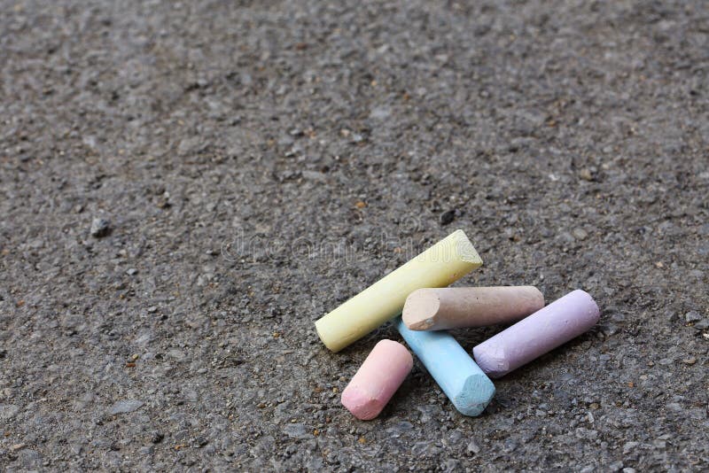 Colored chalk stock image. Image of design, creative - 52838973