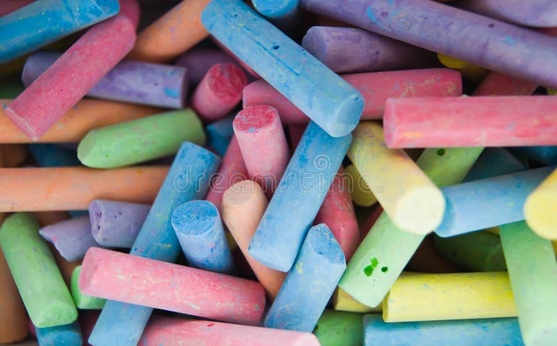 Bucket of chalk stock photo. Image of beauty, chalk, excitement - 9996720