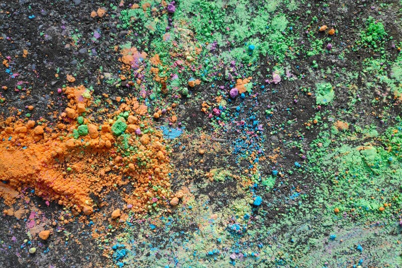 Colored chalk powder stock image. Image of powder, hinduism - 283468745