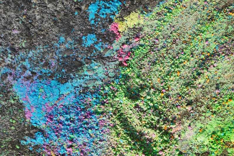 Colored chalk powder stock image. Image of natural, closeup - 283468651